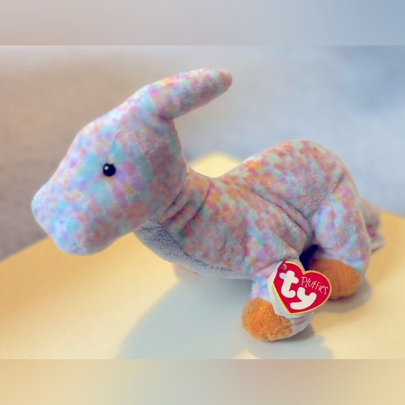 Ty | Other | Ty Pluffies Clomps The Dinosaur | Poshmark